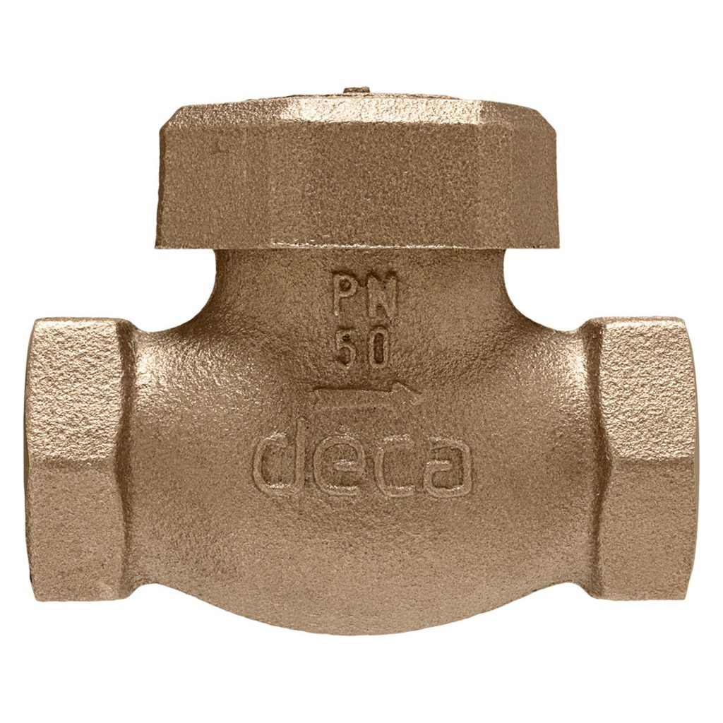 DECA FIG460 PN50 BRZ SS DISC CHECK VALVE - Allied Valves Specialists